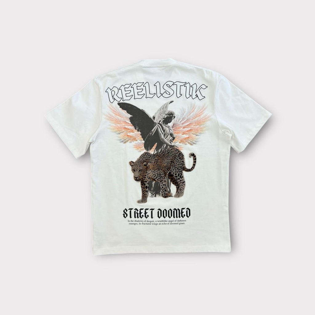 Reelistik Street Doomed Tee (White) – Todays Man Store