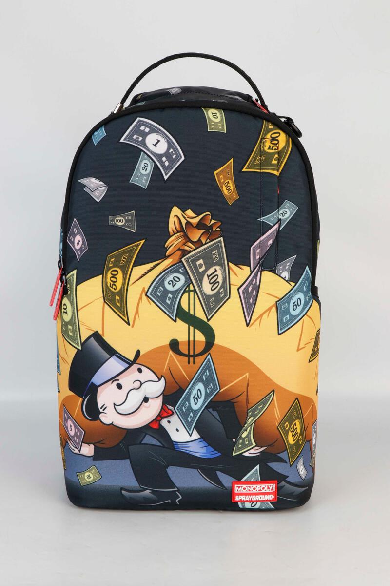 Monopoly Money Bag Backpack – Todays Man Store