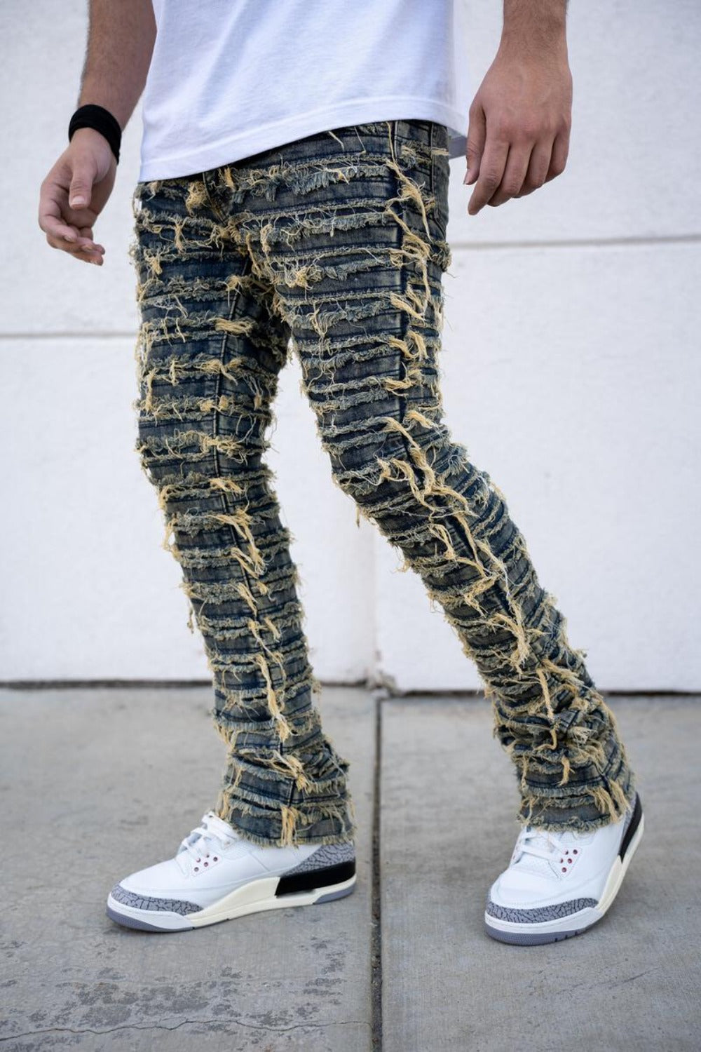 Reelistik-CALABRIA STACKED DISTRESSED PREMIUM DENIM-(Vintage) – Todays ...