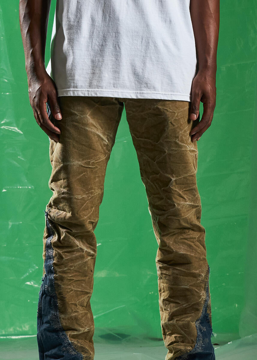 Duncan Denim Jeans - Army Blue – Todays Man Store