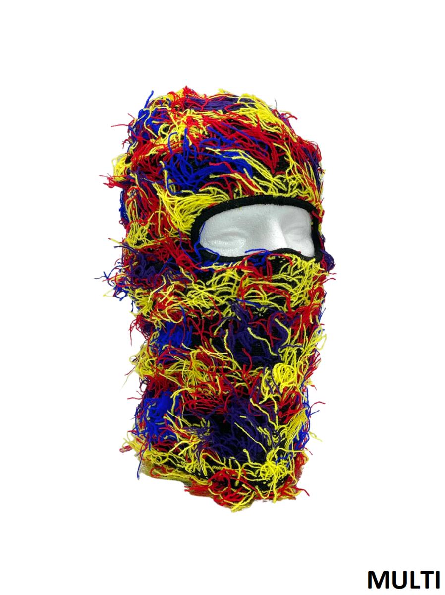 Fuzzy Balaclava Face Mask - Multi – Todays Man Store