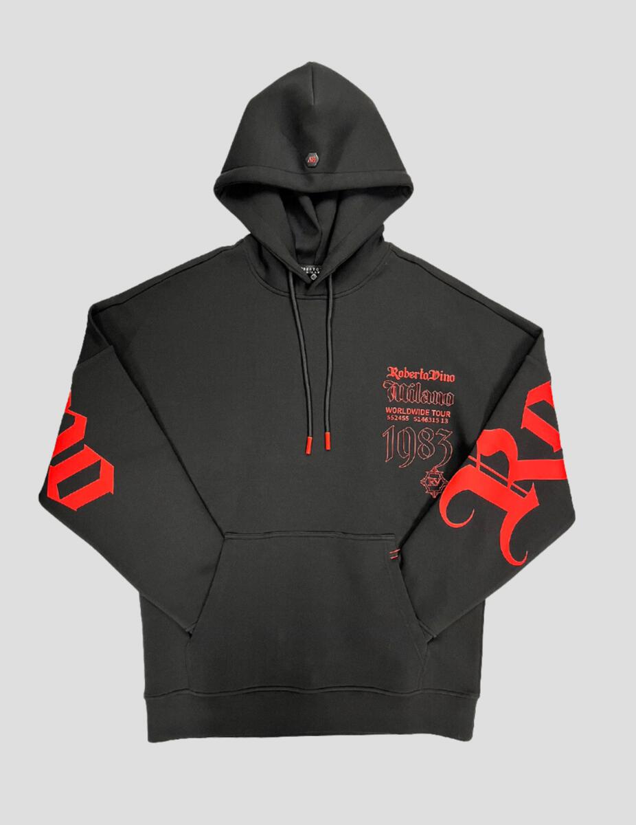 RV - Milano World Tour Black Hoodie- RVHO1-24-BK – Todays Man Store