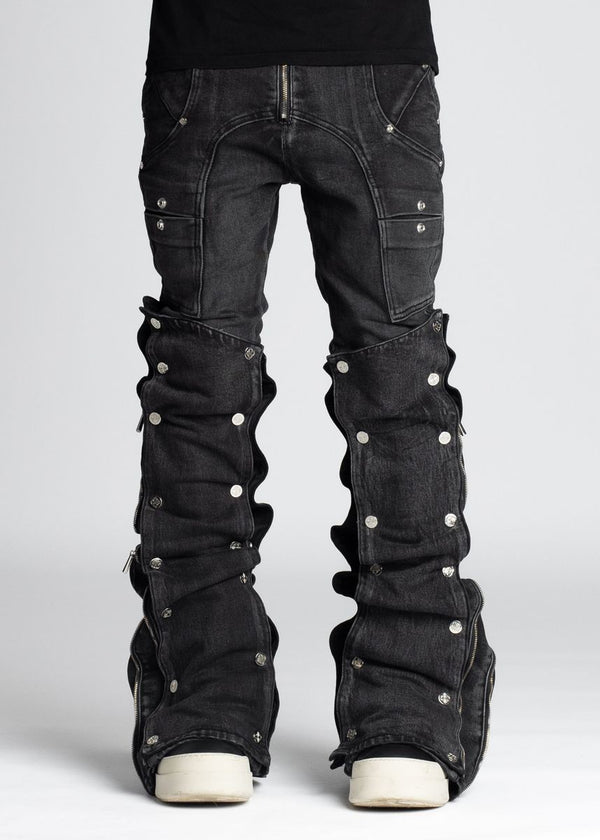 Guapi - Stacked Premium Denim Jeans - Iron Grey – Todays Man Store