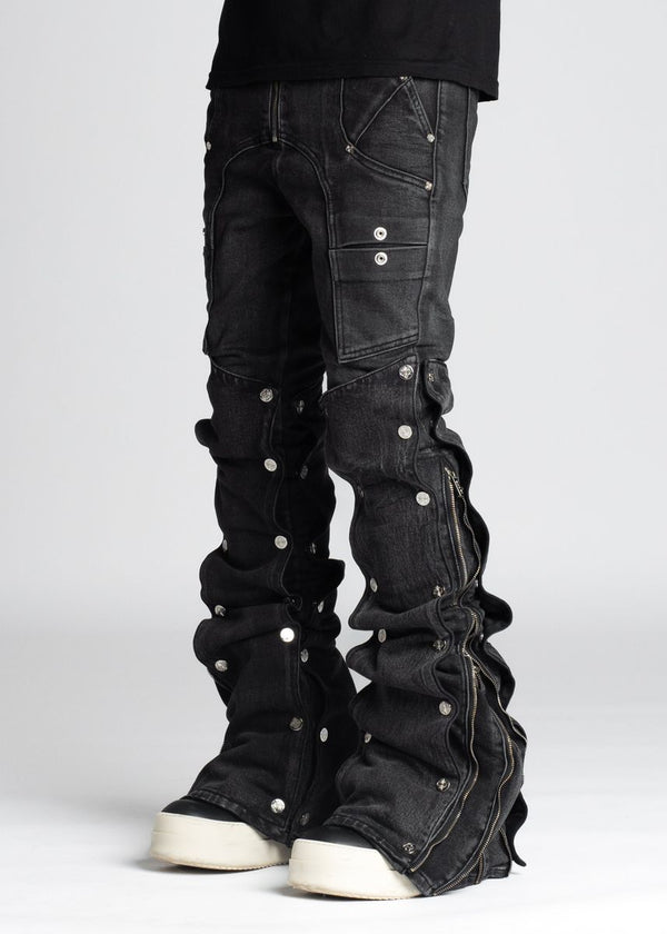 Guapi - Stacked Premium Denim Jeans - Iron Grey – Todays Man Store