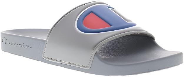 Champion Mens Slides Sandals Flip Flops - Concrete – Todays Man Store
