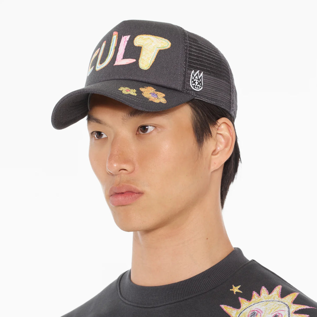 Cult's Hand Drawn Hat in Steel – Todays Man Store