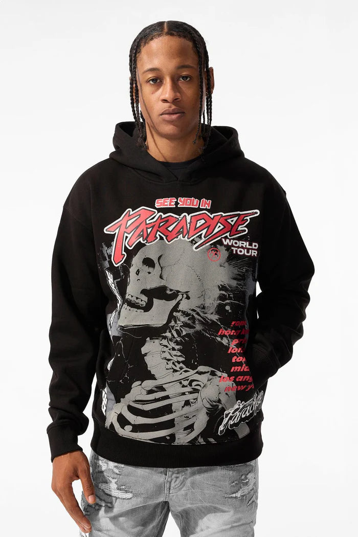 Head Banger Pullover Hoodie (Black) 8627H – Todays Man Store