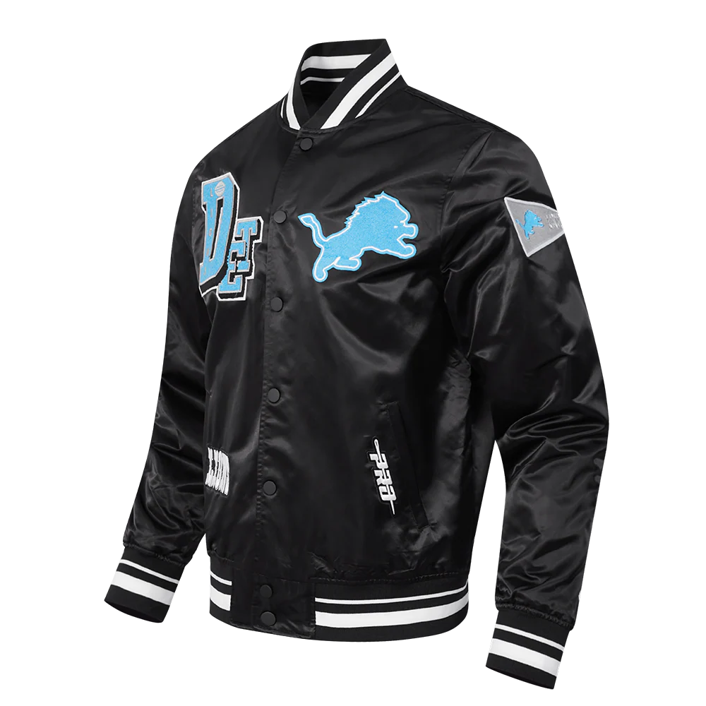 NFL Detroit Loins Best Of Men's Satin Jacket – Todays Man Store