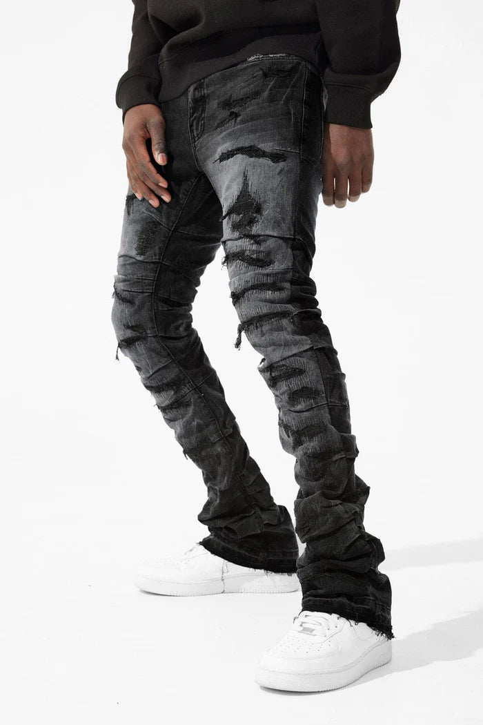 Martin Stacked - Ripple Effect Denim (Black Shadow) JTF1157 – Todays ...