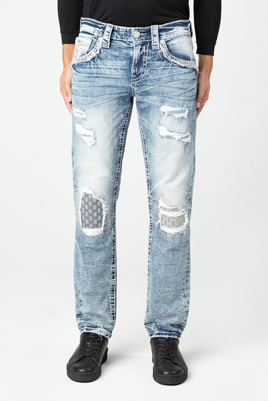Lorenzo A201R ALT Straight Jeans - White – Todays Man Store