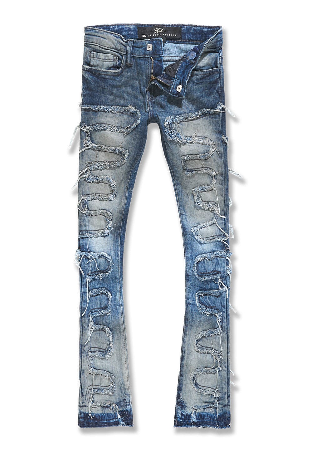 Kids Stacked Oasis Denim Jeans - Moonlight – Todays Man Store