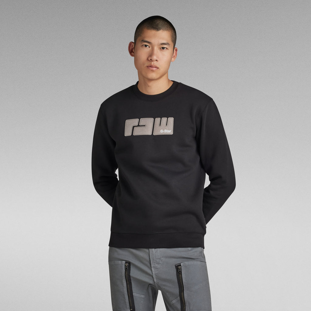 Raw. Felt Sweater - Dark Black – Todays Man Store