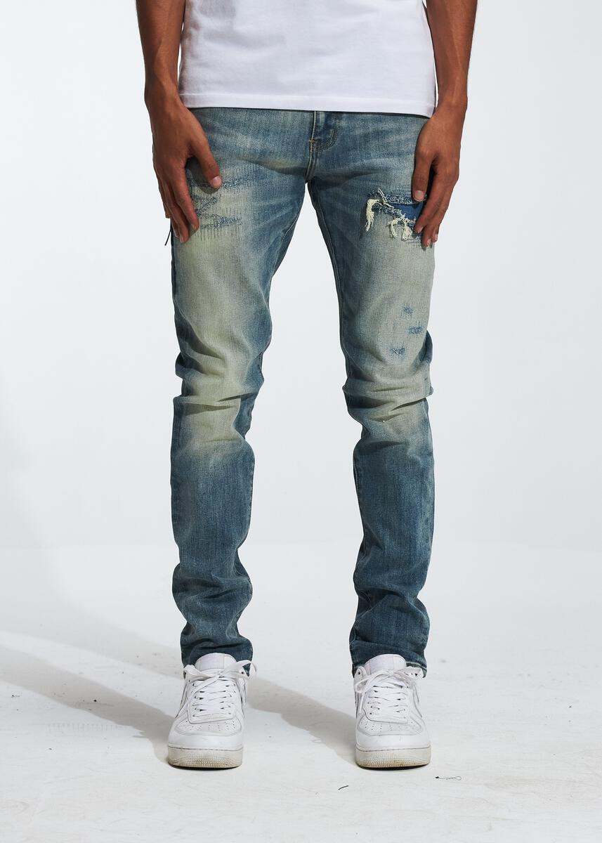 Crysp Denim - Atlantic Sand Stitch Jeans - CRYF222-205 – Todays Man Store