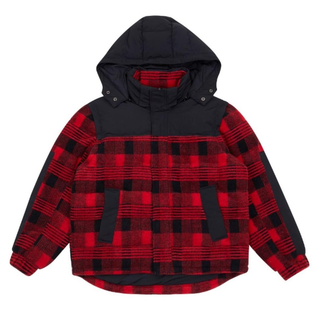 Roku Studio - 2022 Detachable Sleeves Soho Flannel Puffer Jacket - Red ...