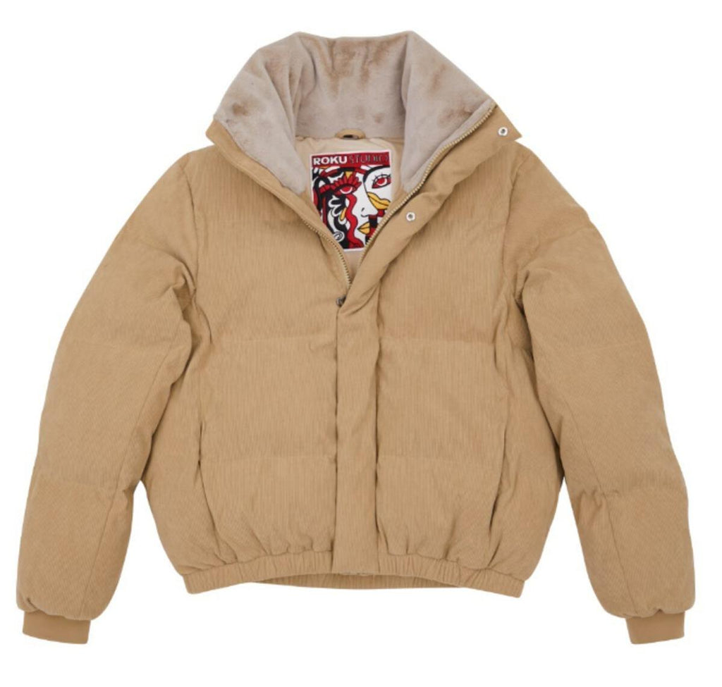2022 Mercer Corduroy Puffer - Khaki - RK6480805 – Todays Man Store
