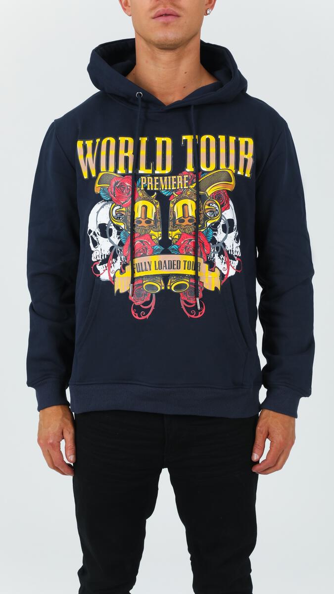 World Tour - Fully Loaded Tour Hoody - Navy – Todays Man Store