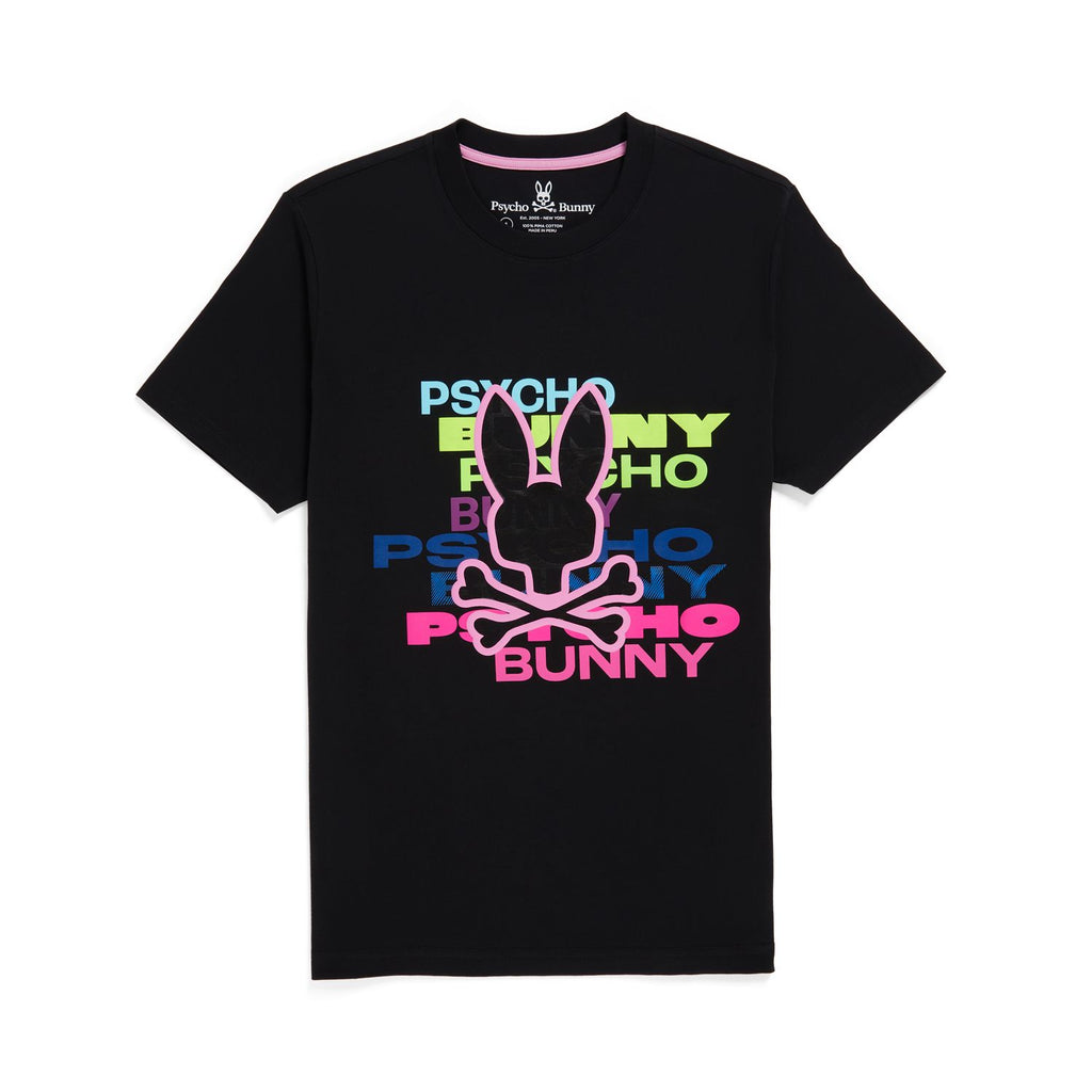 Psycho Bunny - Mens Tyrian Graphic Tee - Black – Todays Man Store