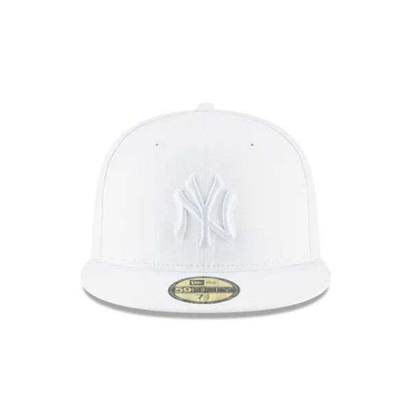 New Era - New York Yankees Whiteout Basic Fitted Hat – Todays Man Store
