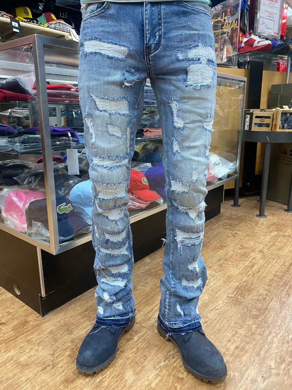 Reelistik-NYC-Politics Jeans - Ramsey - Stacked - Light/Blue – Todays ...