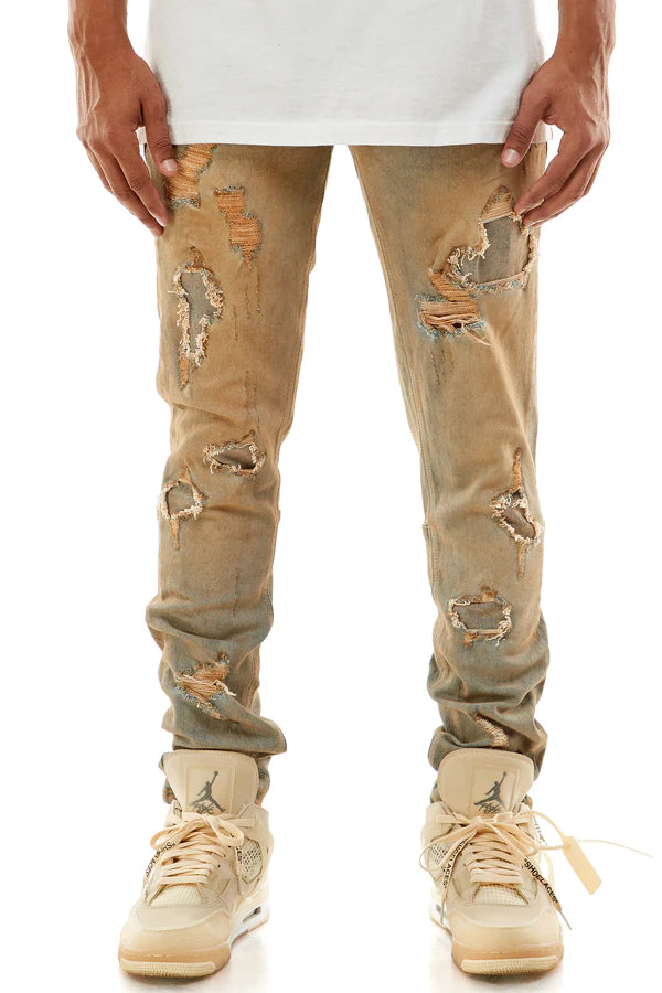 KDNK - Rust Jeans - Tinted Medium Blue – Todays Man Store