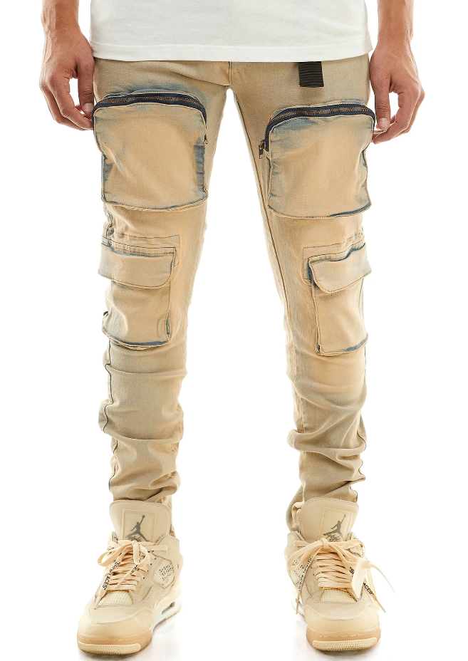 KDNK - 2X2 Skinny Fit Jeans - Tinted Light Blue – Todays Man Store