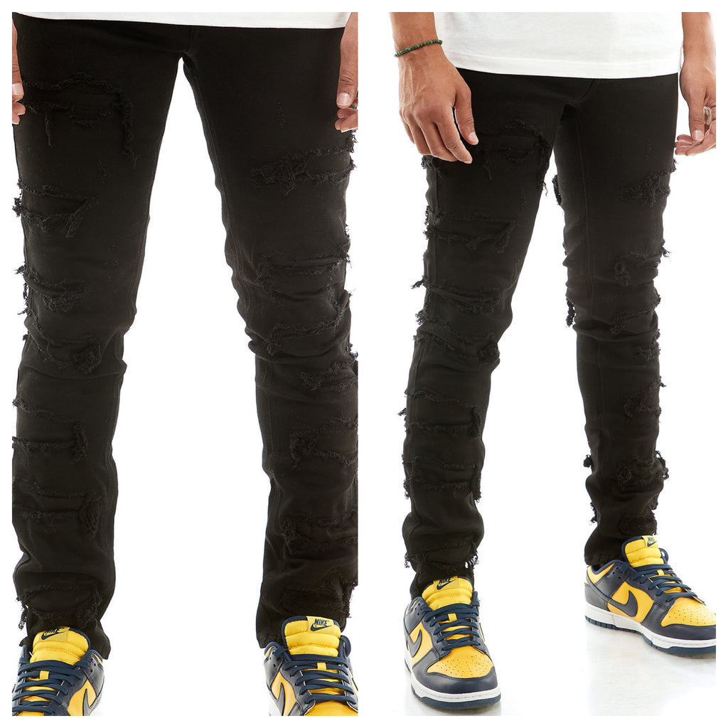 KDNK Complex Pants-Black-KNB3237 – Todays Man Store